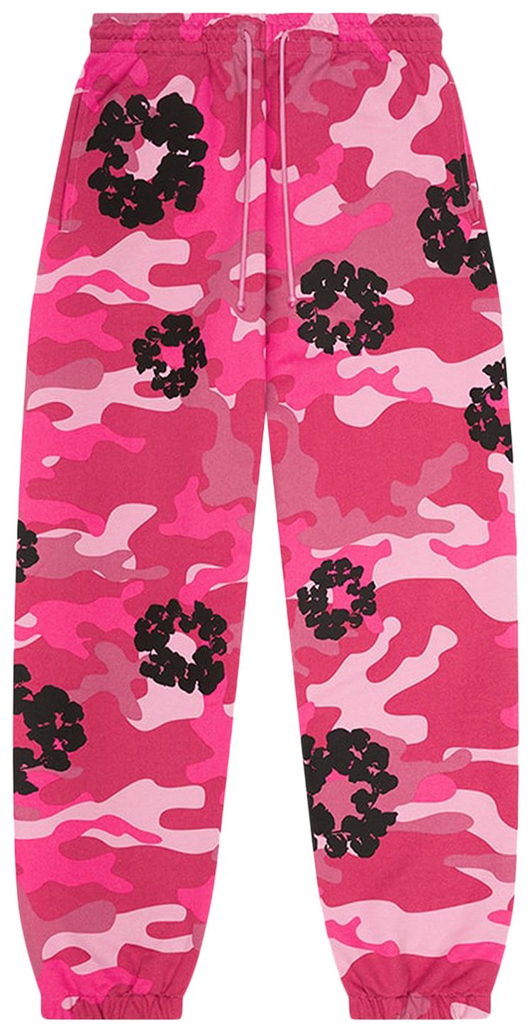 Buy Denim Tears The Wreath Sweatpant 'Pink Camo' - 5650 1FW240204TWS ...