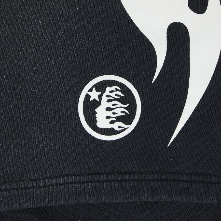 Buy Hellstar Flame Shorts 'White' - HS03SHO002 WHIT | GOAT