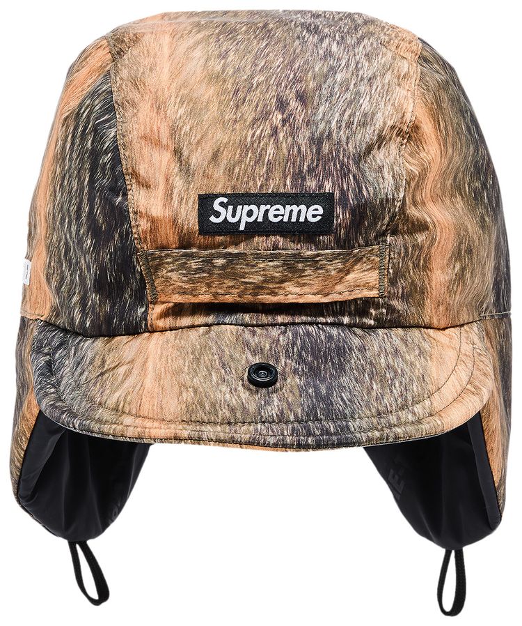 Buy Supreme GORE-TEX Ear Flap Camp Cap 'Fur Print' - FW24H2 FUR PRINT ...