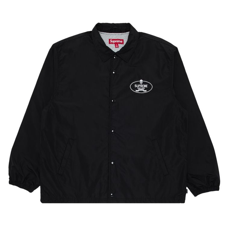 Buy Supreme Crest Coaches Jacket 'Black' - FW24J41 BLACK | GOAT
