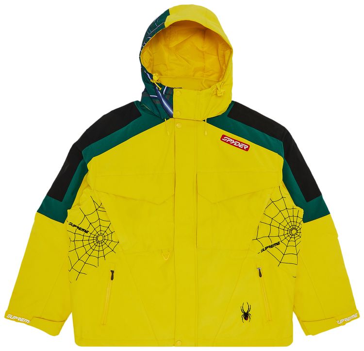 Buy Supreme x Spyder Technical Jacket 'Yellow' - FW24J49 YELLOW | GOAT