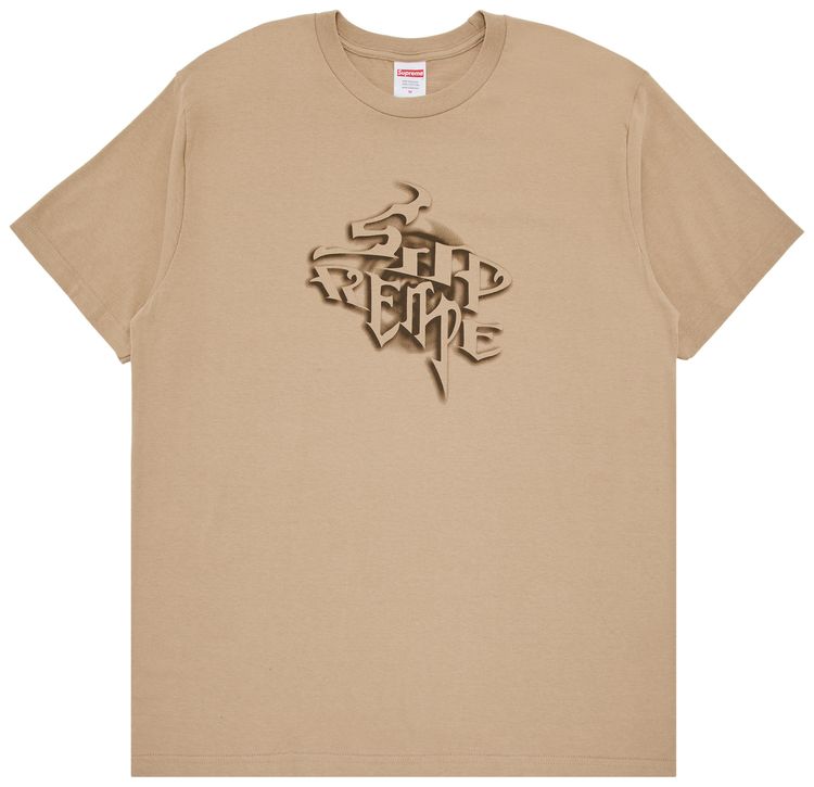 Buy Supreme Smoke Tee 'Khaki' - FW24T55 KHAKI | GOAT