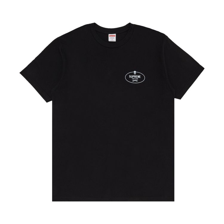Buy Supreme Crest Tee 'Black' - FW24T66 BLACK | GOAT