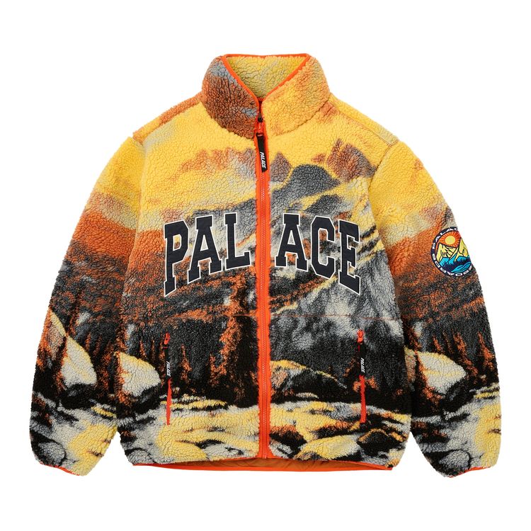 Buy Palace Appalachian Funnel Fleece Palaska 'Orange' - P27JK117 | GOAT