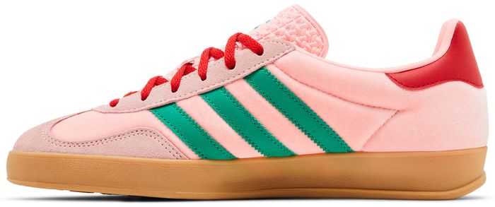 Buy Adidas Wmns Gazelle Indoor 'Glow Pink Court Green' - JI2713 | GOAT