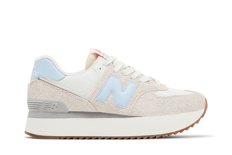 Buy Wmns 574+ 'Moonbeam Light Chrome Blue' - WL574ZQC | GOAT