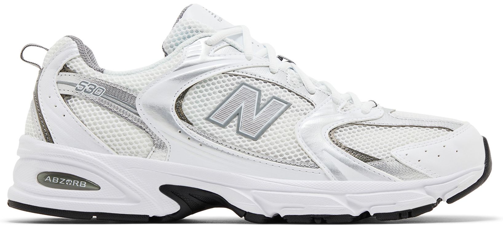 Buy New Balance 530 'White Metallic Silver' - MR530AD | GOAT