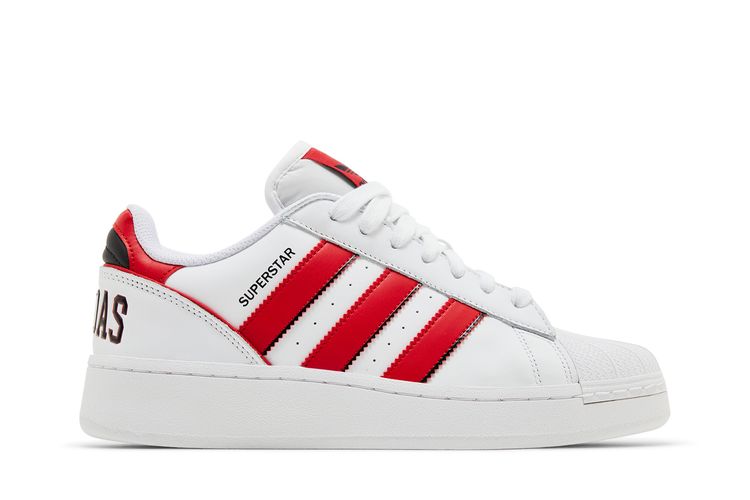 Buy Adidas Superstar XLG 'Throwback Jerseys Pack - Scarlet' - IF6144 | GOAT