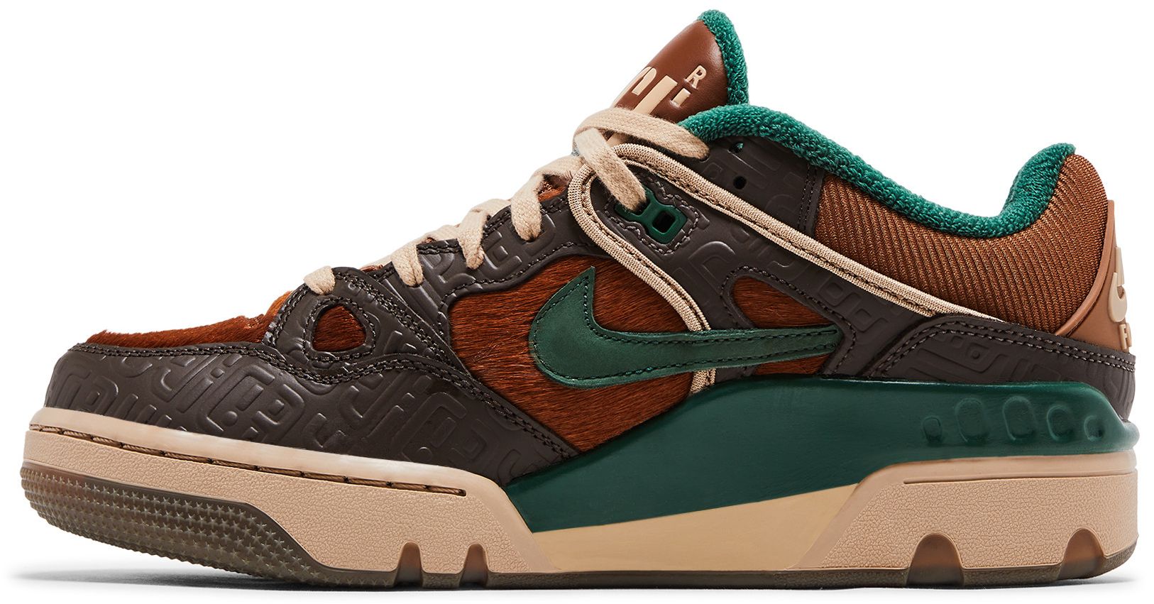 Buy Nigo x Nike Air Force 3 Low 'Baroque Brown Fir' - HQ0260 201 | GOAT