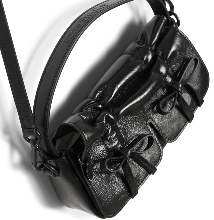 Buy Acne Studios Multipocket Micro Bag 'Black' - A10431 GOAT BLAC | GOAT