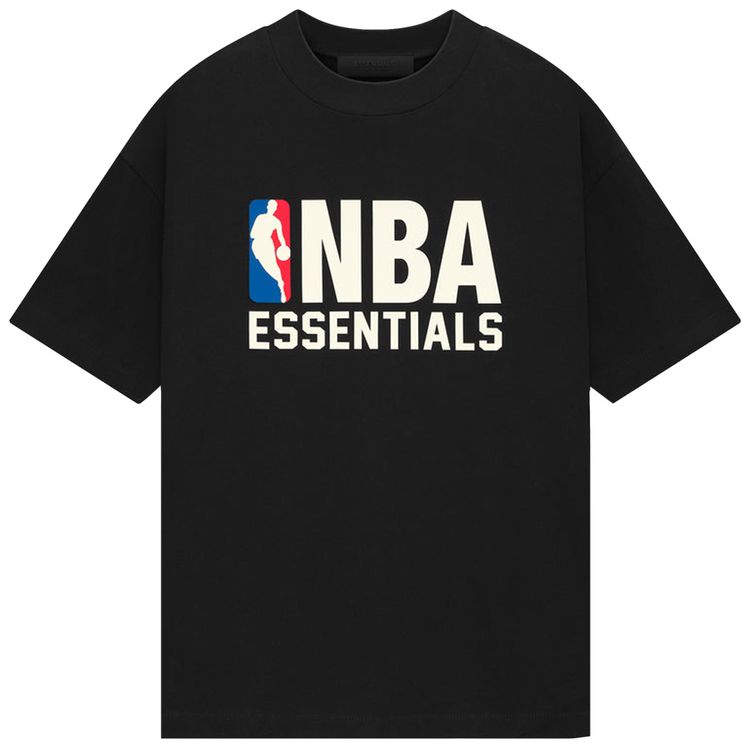 Buy Fear of God Essentials x NBA Tee 'Black' - 125AL244001F | GOAT