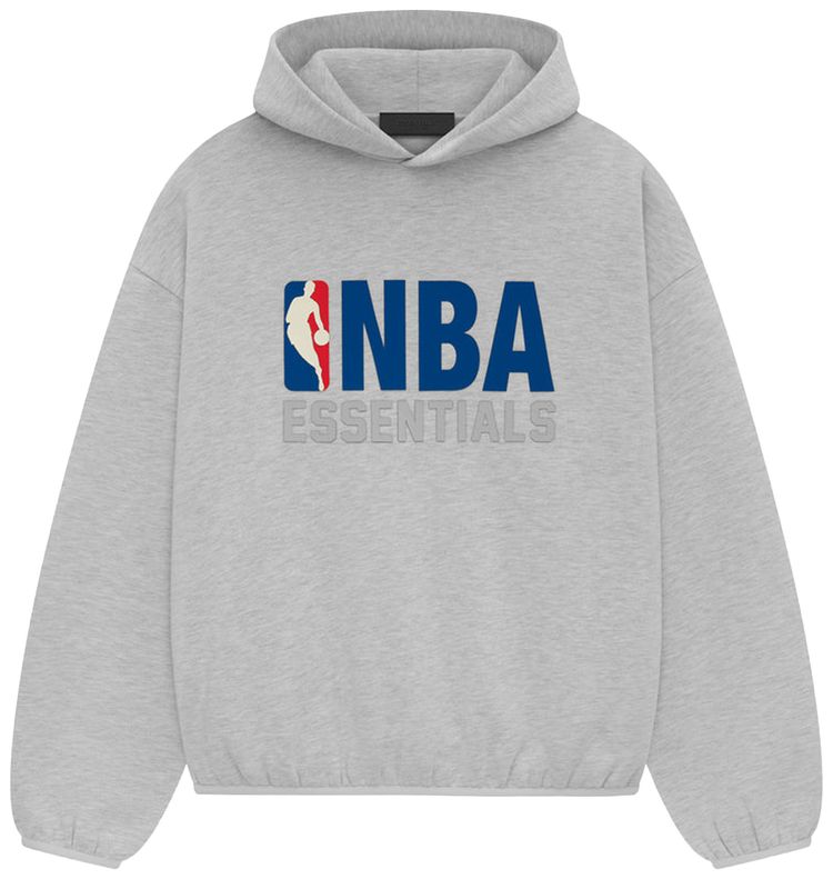 Buy Fear of God Essentials x NBA Hoodie 'Light Heather' - 192AL246400F ...