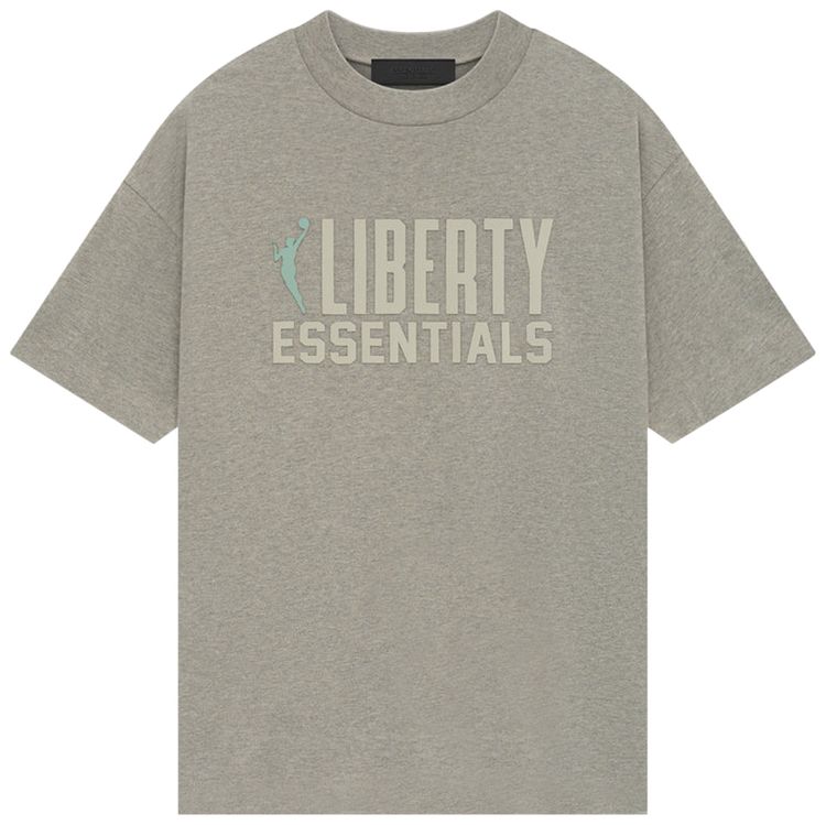 Buy Fear of God Essentials x WNBA Liberty Tee 'Warm Heather ...
