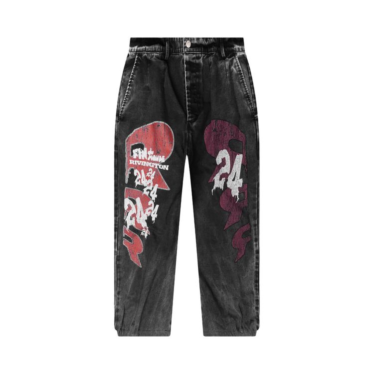 Buy RIVINGTON roi Rebis Penta Pants 'Black' - PENT PA00 BLAC | GOAT