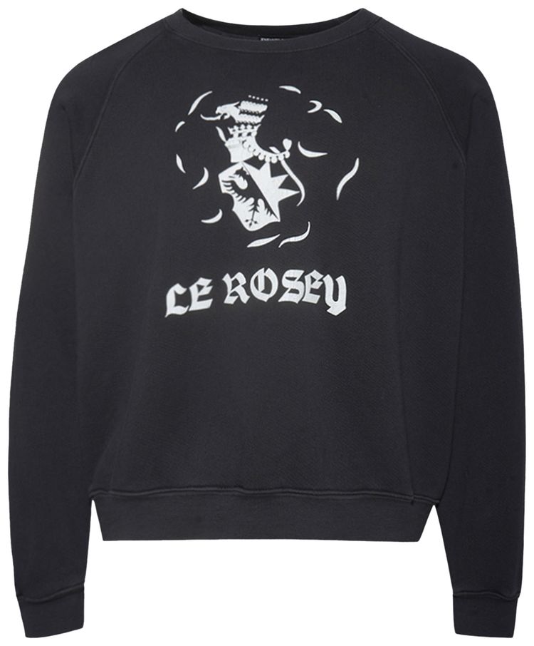 Buy Enfants Riches Déprimés Le Rosey Raglan Sweatshirt 'Faded Black ...