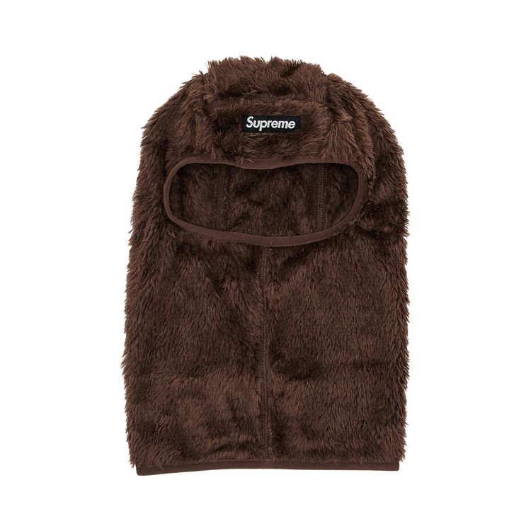 Buy Supreme Fuzzy Balaclava 'Brown' - FW24H76 BROWN | GOAT