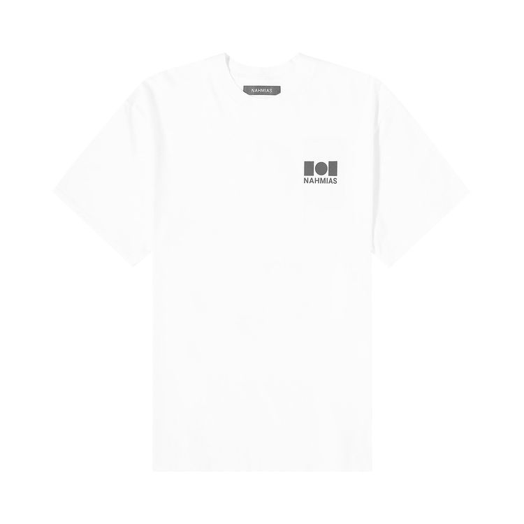 Buy Nahmias Logo T-Shirt 'White' - SS23 JSY1 T9G31 100 WHIT | GOAT