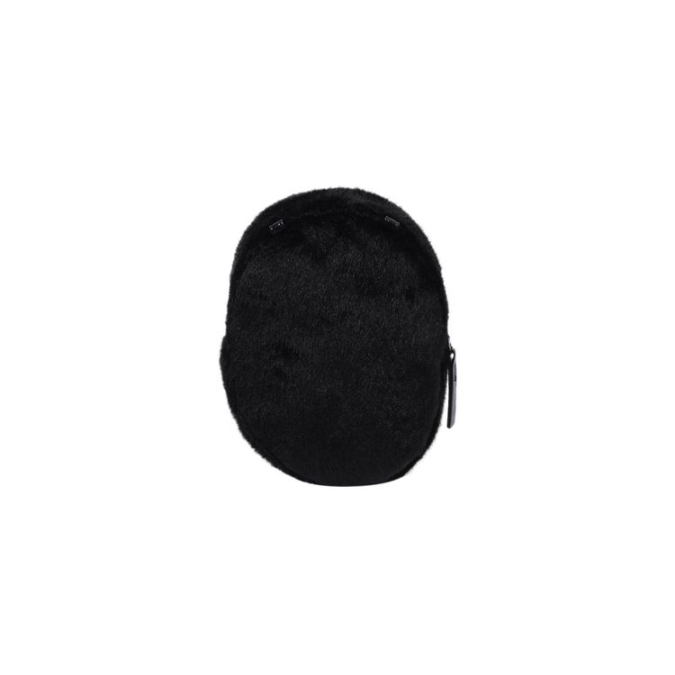 Buy BAPE Ape Head Faux Fur Mini Shoulder Bag 'Black' - 1K80 190 003 ...