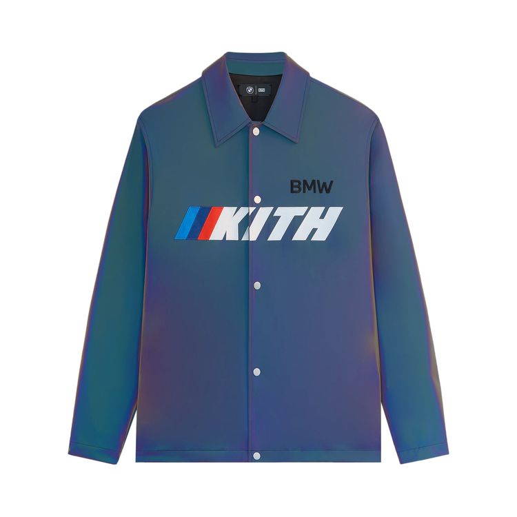 Buy Kith x BMW Kieran Coaches Jacket 'Techno Violet' - KHM010738 599 | GOAT
