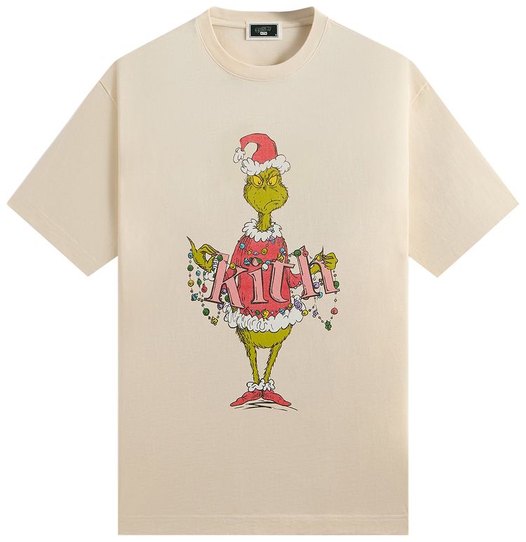 Buy Kith x The Grinch Ornament Vintage Tee 'Sandrift' - KHM032959 104 ...