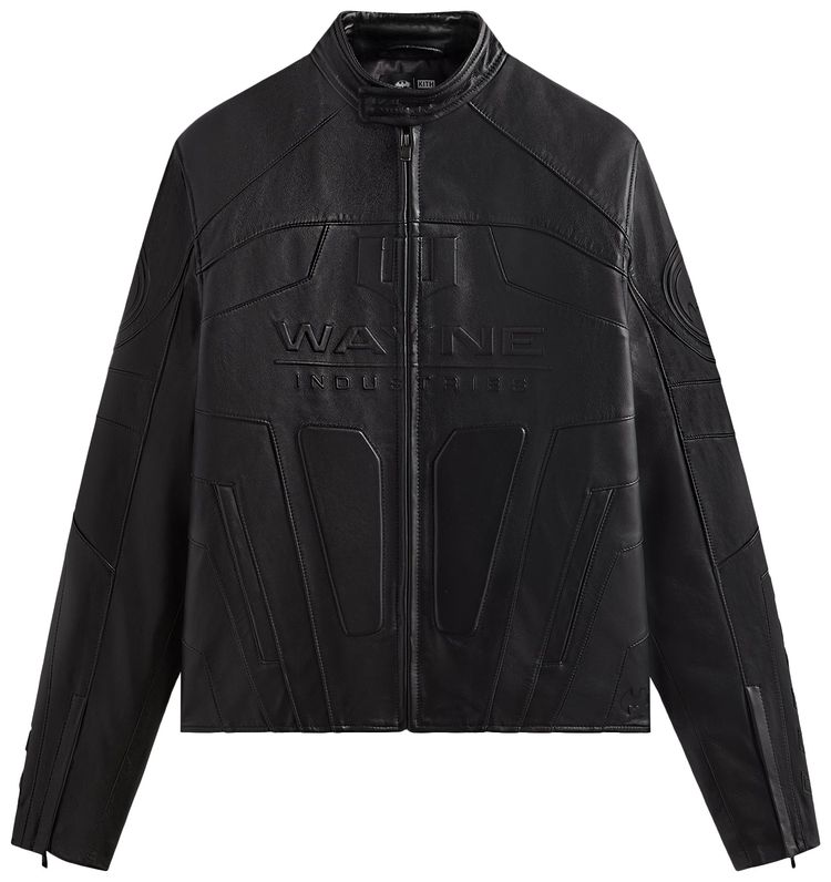 Buy Kith x Batman Wayne Industries Moto Jacket 'Black' - KHM010703 001 ...