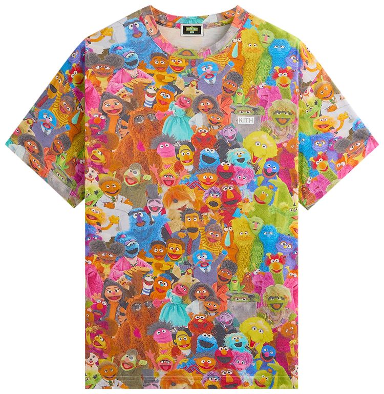 Buy Kith x Sesame Street Family Tee 'Multicolor' - KHM033094 906 | GOAT