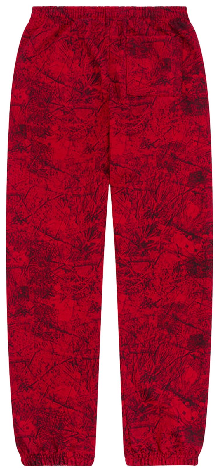Buy Sp5der OG Tree Camo Sweatpant 'Red' - P20FW24RED | GOAT