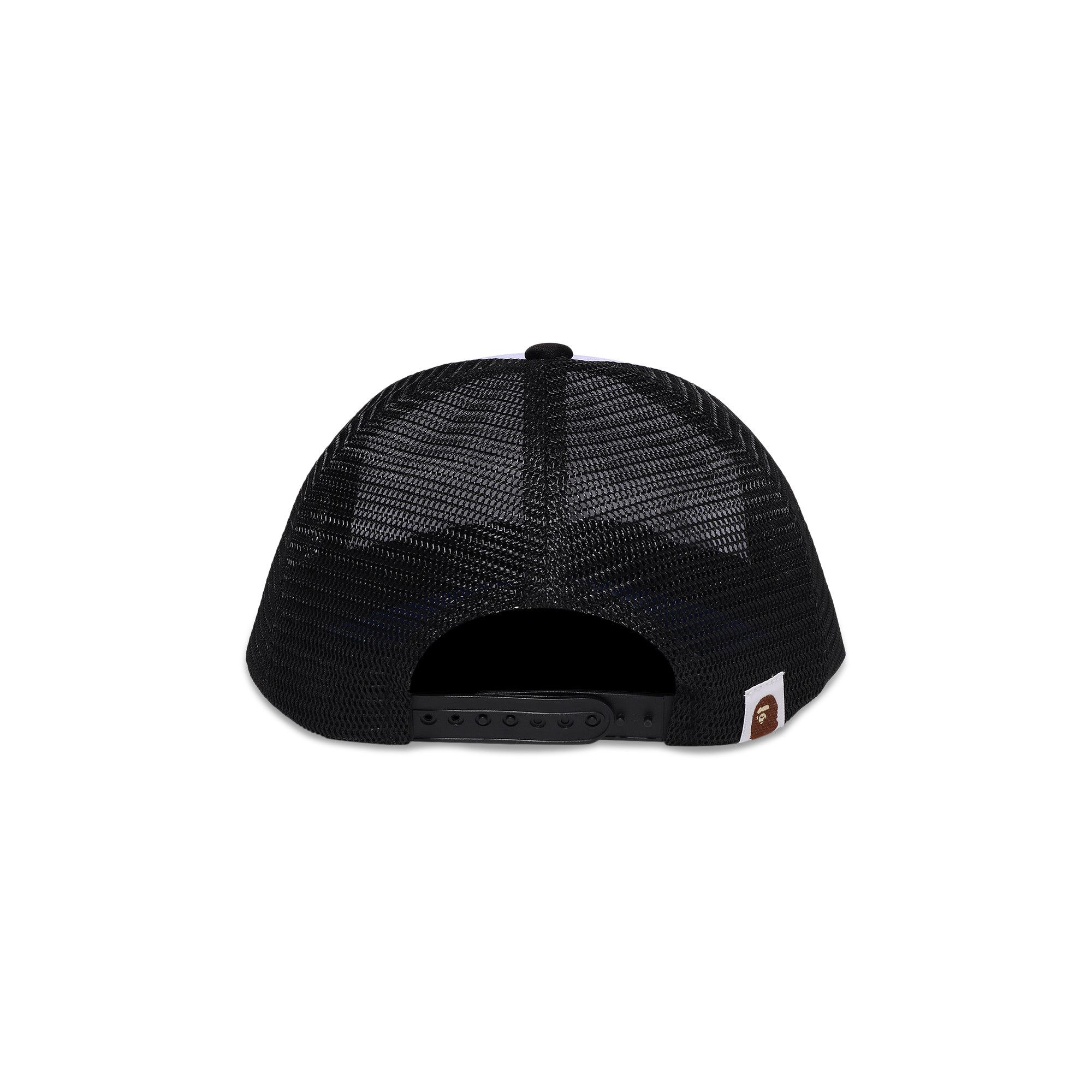 Buy BAPE College Mesh Cap 'Black' - 1K80 180 012 BLACK | GOAT