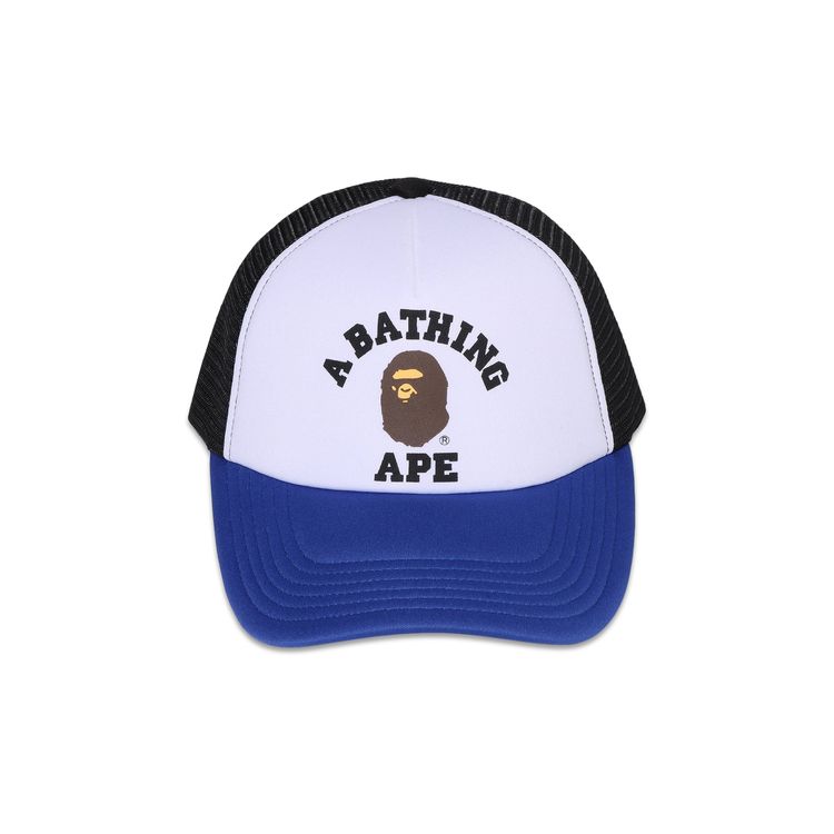 Buy BAPE College Mesh Cap 'Black' - 1K80 180 012 BLACK | GOAT