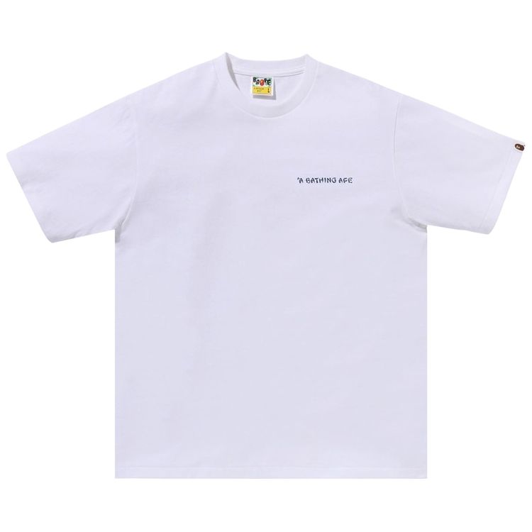 Buy BAPE Japanese Tattoo Logo Tee 'White' - 1K80 110 030 WHITE | GOAT
