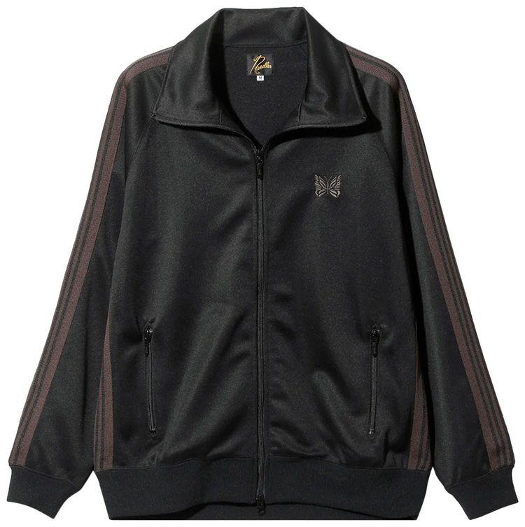 Buy Needles Track Jacket 'Black' - PU271 BLAC | GOAT