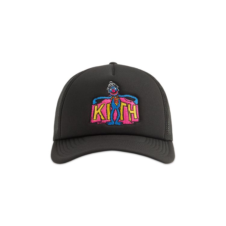 Buy Kith x Sesame Street Super Grover Nolan Trucker Cap 'Black ...