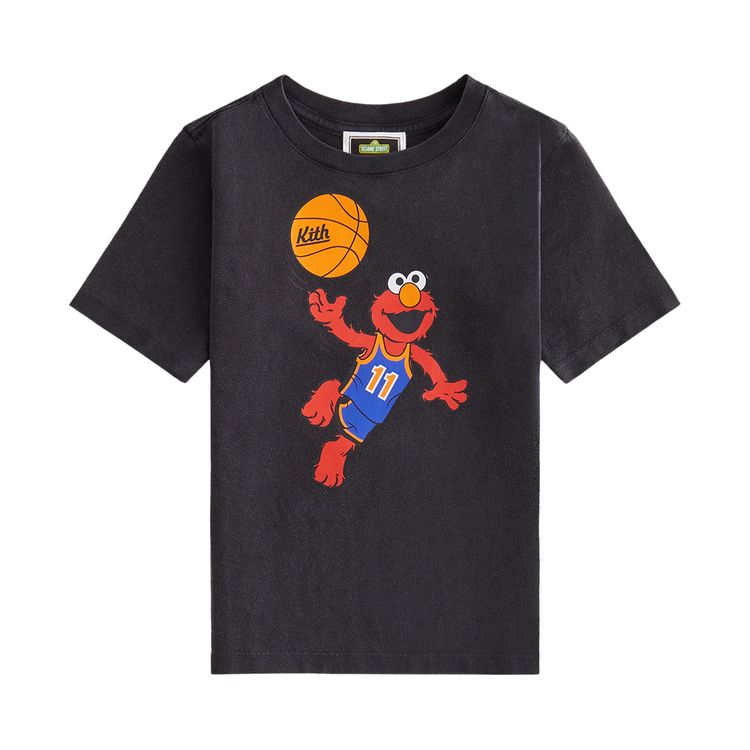 Buy Kith Kids x Sesame Street Basketball Elmo Vintage Tee 'Black ...