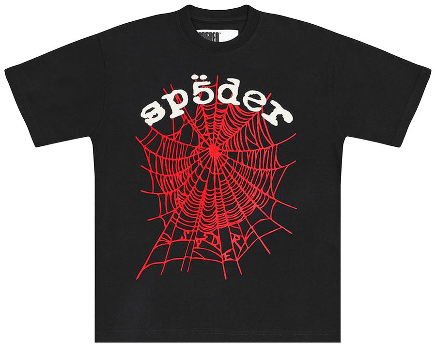 Buy Sp5der Legacy Logo HW Tee 'Black' - T07FW24BLK | GOAT