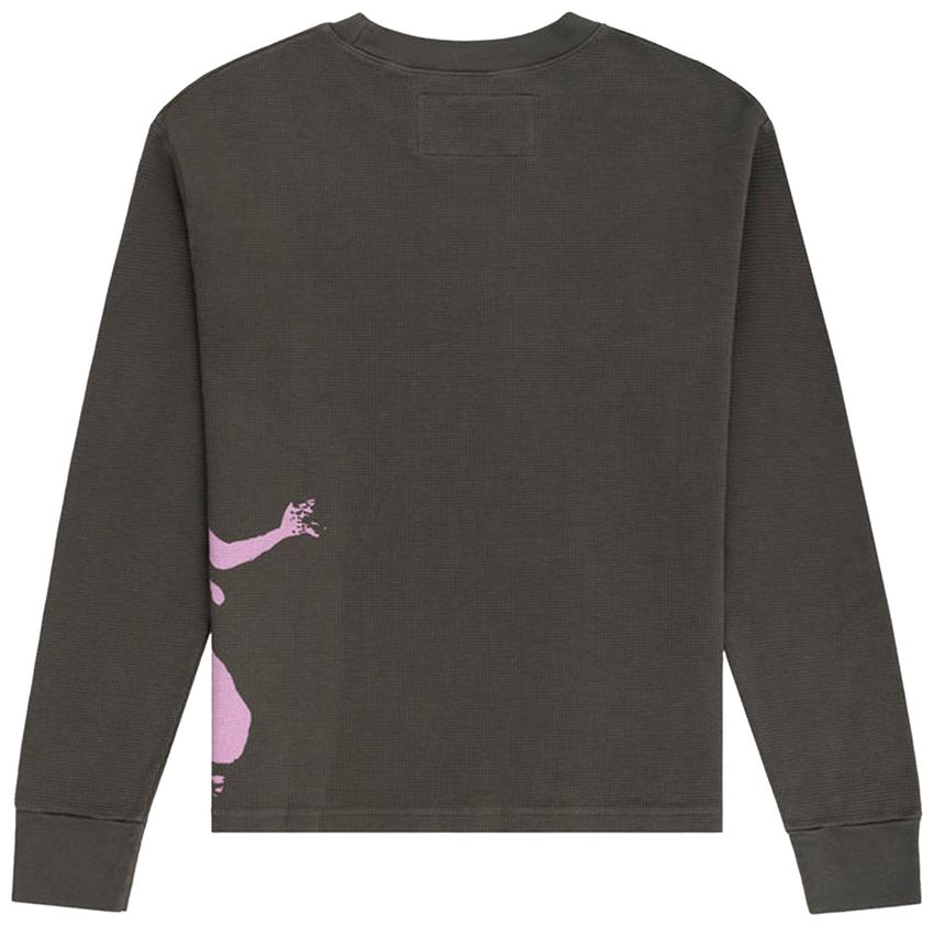 Buy Sp5der 5Ex Girl Long-Sleeve Thermal 'Dark Grey' - KN01FW24DGY | GOAT