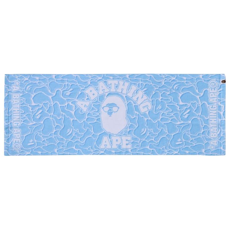 Buy BAPE ABC Sea Surface Camo Beach Towel 'Blue' - 1K70 182 025 BLUE | GOAT