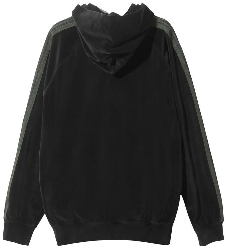 Buy Needles Track Hoodie 'Black' - PU279 BLAC | GOAT