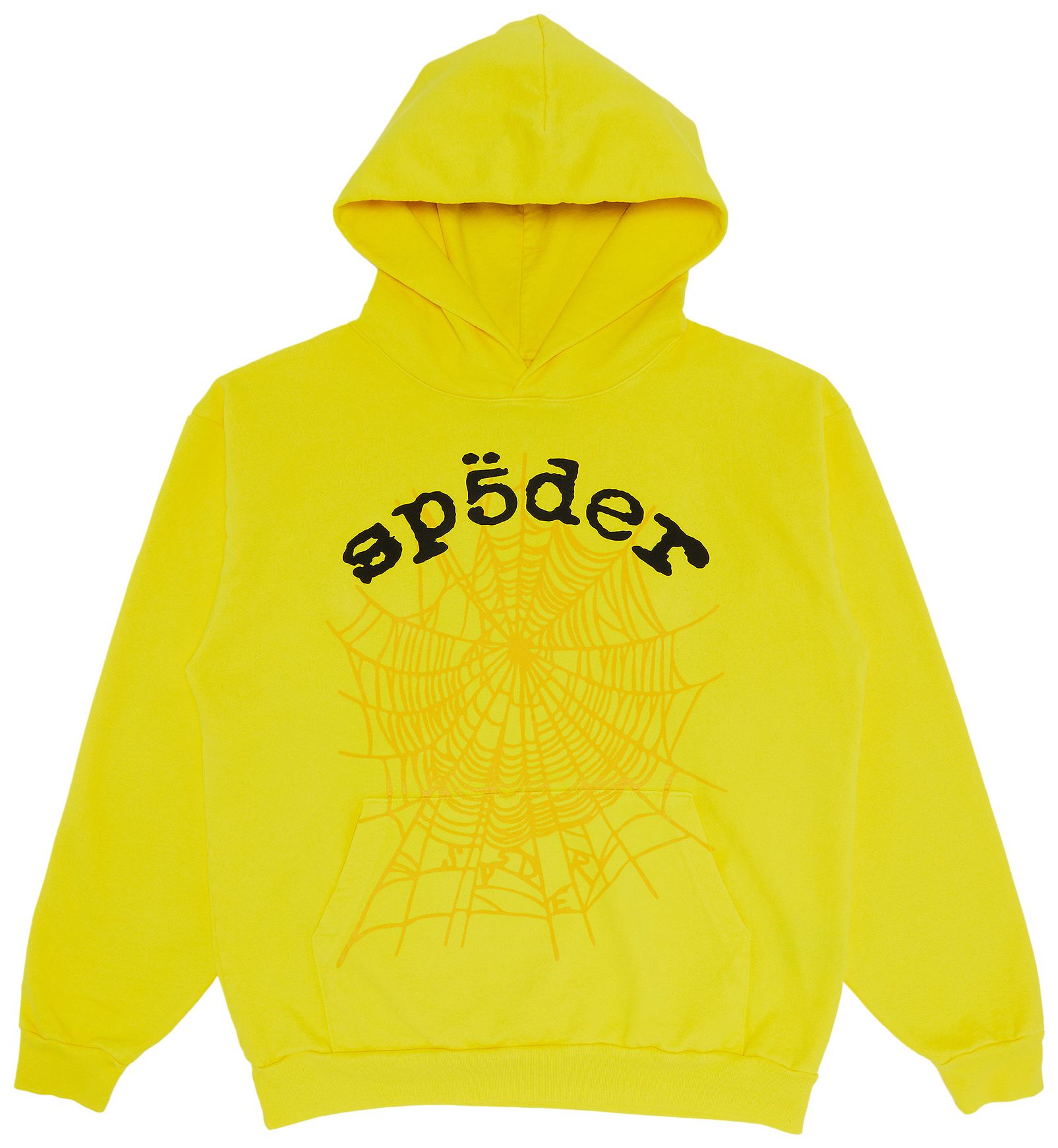 Buy Sp5der Legacy Hoodie 'Yellow' - M01SS001W2YB | GOAT