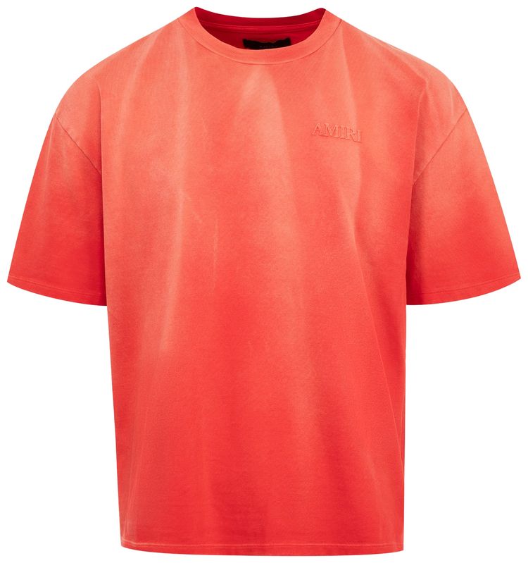 Buy Amiri Vintage Oversized Tee Varsity Red Amjyte1137 Vars Goat