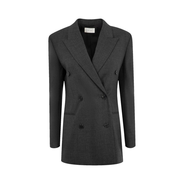 Buy The Row Franny Jacket 'Charcoal' - 8408 W3461 CHR | GOAT