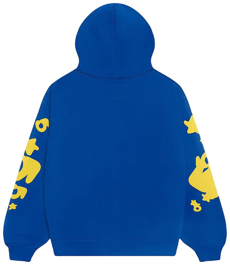 Buy Sp5der Beluga Hoodie 'Blue' - SS90FW24BLU | GOAT