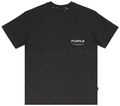 Buy PURPLE BRAND Textured Jersey Short-Sleeve Tee 'Black' - P104 JBWM322 | GOAT