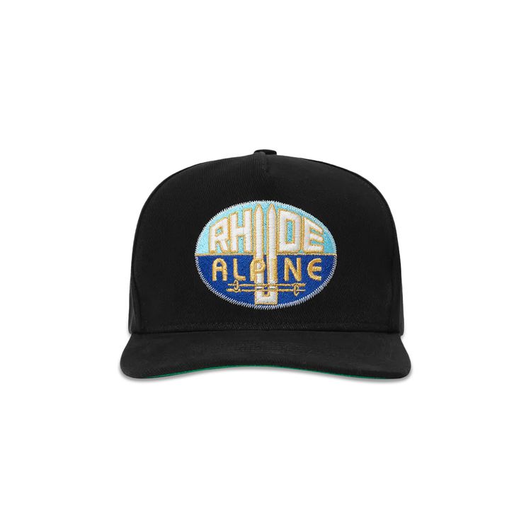 Buy Rhude Alpine Structure Hat 'Black' - PF24HA043200015 | GOAT