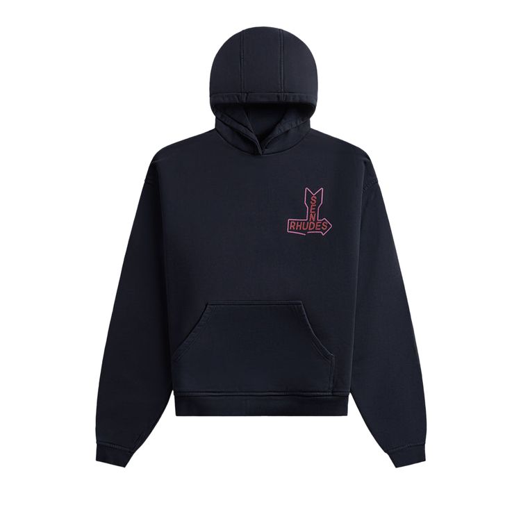 Buy Rhude Send Rhudes Hoodie 'Vintage Black' - PF24HO010122306 | GOAT