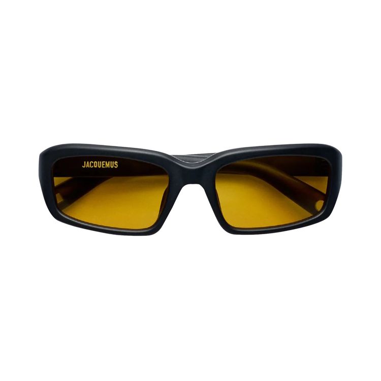 Buy Jacquemus x Linda Farrow Marino Sunglasses 'Black/Amber ...