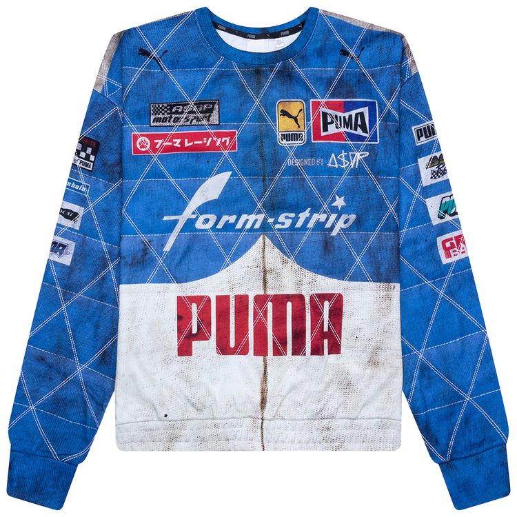 Buy Puma x A$AP ROCKY Quilted Sweatshirt 'Clyde Royal' - 631125 01 | GOAT