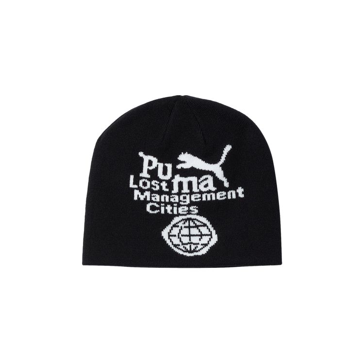 Buy Puma x LMC Cuffless Beanie 'Black' - 25814 01 | GOAT