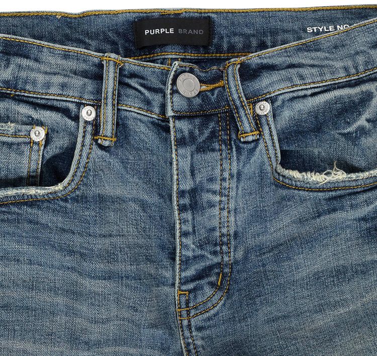 Buy PURPLE BRAND One Year Slim Skinny Jeans 'Indigo' - P005 OYMI423 | GOAT