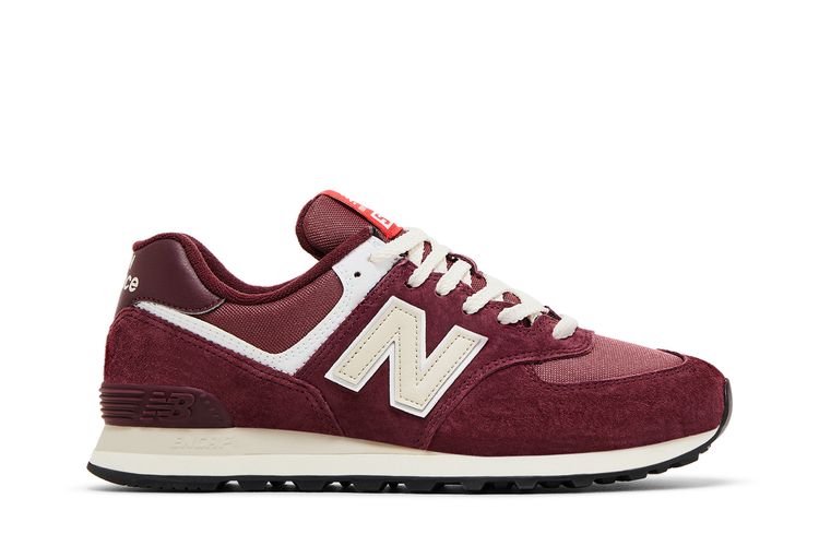 Buy New Balance 574 'Maroon Grey' - U574HMG | GOAT