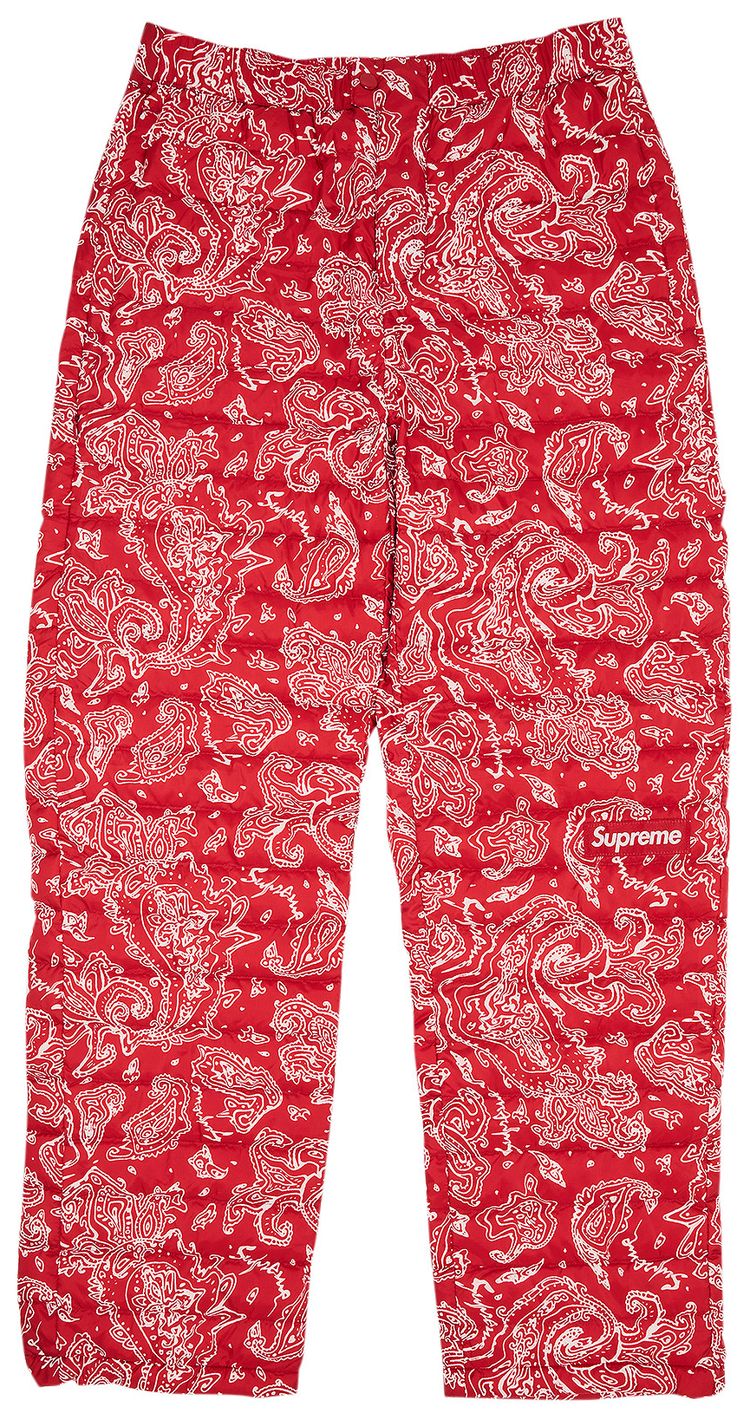 supreme pattern pants